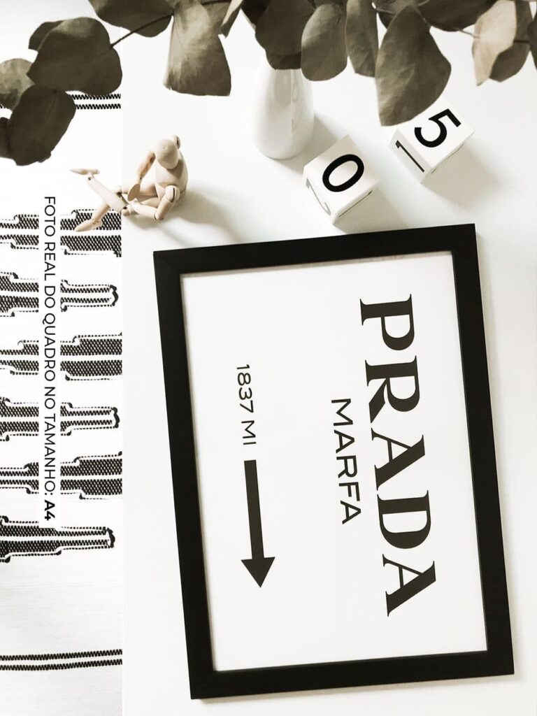 Quadro Prada - Quadro decorativo - Loja Enquadrados