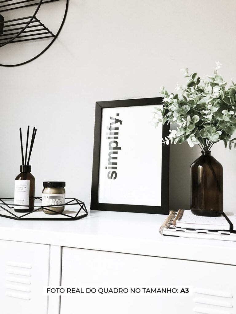 Quadro Simplify - Quadro decorativo - Loja Enquadrados